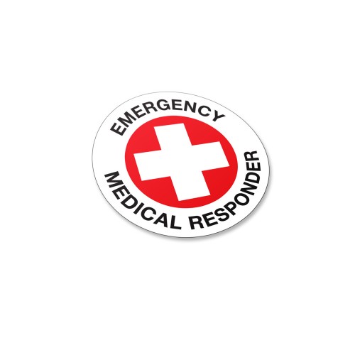 Emergency Medical Responder Stickers - 50/Pack