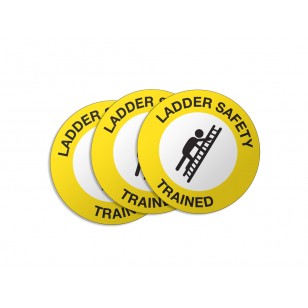 Ladder Safety Trained - 50/Pack
