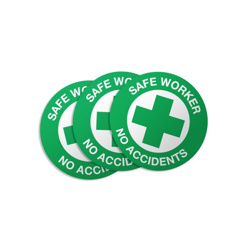 Safe Worker No Accidents - 50/Pack