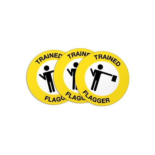 Trained Flagger - 50/Pack