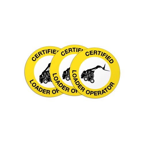 Certified Loader Operator - 50/Pack