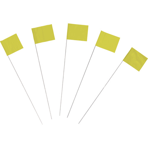Marking Flags, Yellow 100/PK