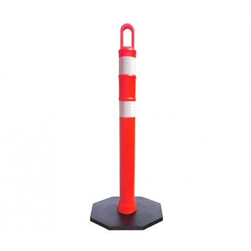 Loop Top Delineator Post with Base