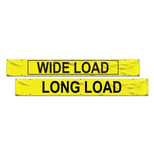 Vinyl Wide Load/Long Load Banner
