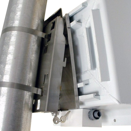 Locking Pole Mount Bracket Set