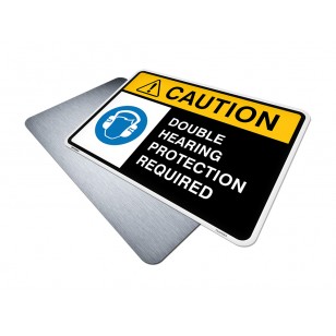 Double Hearing Protection Required