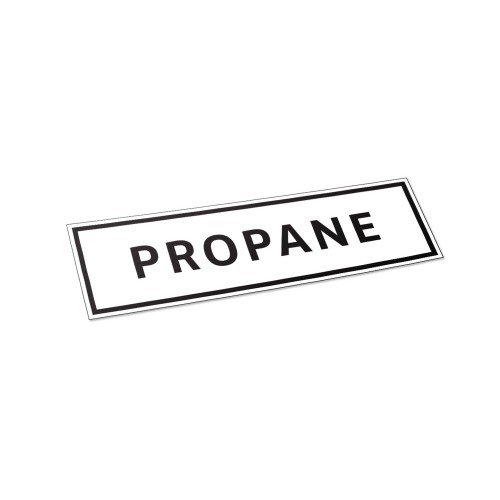 Propane - Label
