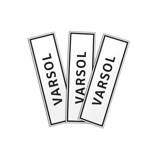 Varsol - Label