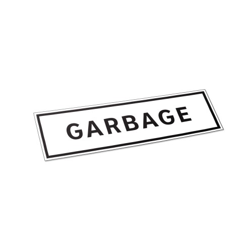 Garbage - Label