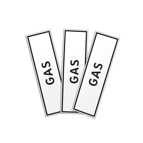 Gas - Label