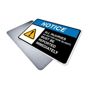 All Injuries Must Be Reported