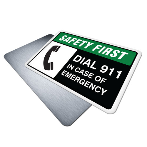 Dial 911 In Case of Emergency