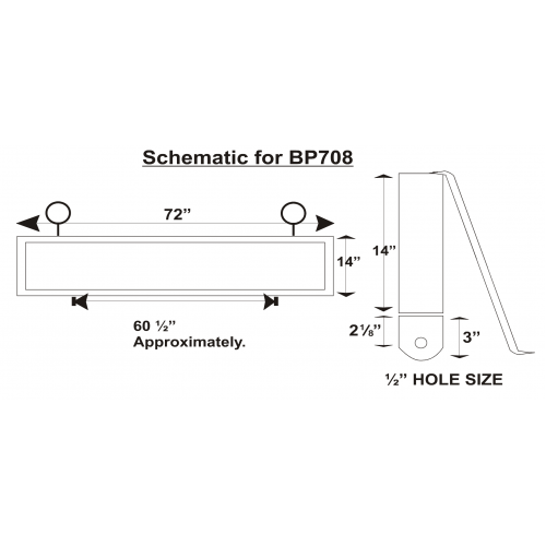 Pilot Car Sign (8 Light LED)