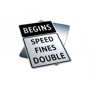 Speed Fines Double (Begins)
