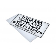 Truckers Please Avoid Use of Engine Retarder Brakes