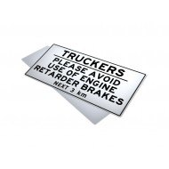 Truckers Please Avoid Use of Engine Retarder Brakes