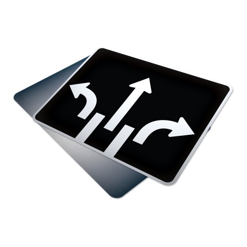 Side-Mounted Multiple Lane Designation