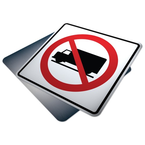 Trucks Prohibited