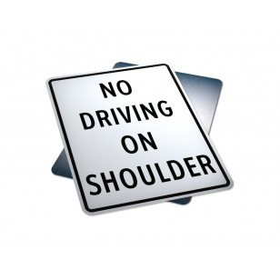 No Driving On Shoulder
