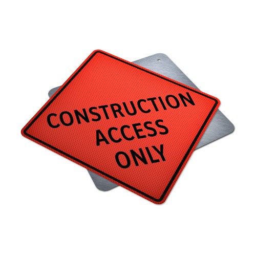 Construction Access Only