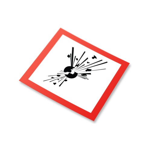 GHS Label - Exploding Bomb