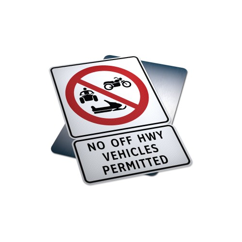 No Off Hwy Vehicles Permitted