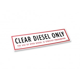 Clear Diesel Only