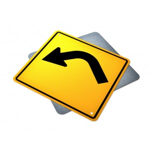 Single Left Turn Curve