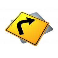 Single Right Turn Curve