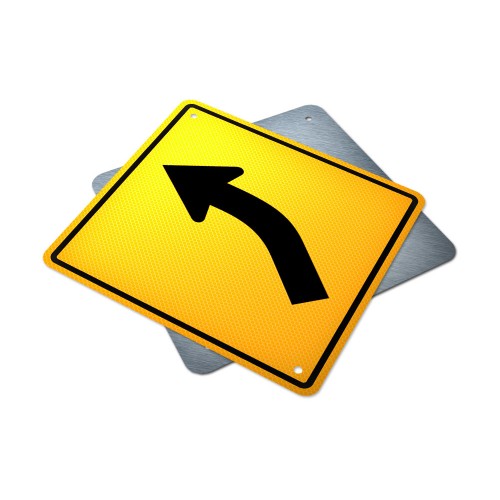 Single Left Turn Curve