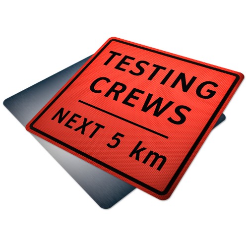 Testing Crews Next __ km
