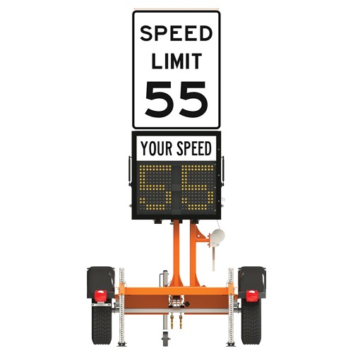 Ver-Mac Trailer-Mounted Speed Display Sign – SP-710V